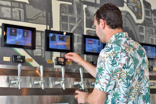 Self-Pour Beverage Walls As A Solution For Bars in the Post-COVID World