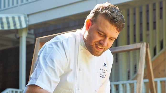 Nick Vogel, Executive Chef, Baron’s Cove, Sag Harbor, NY
