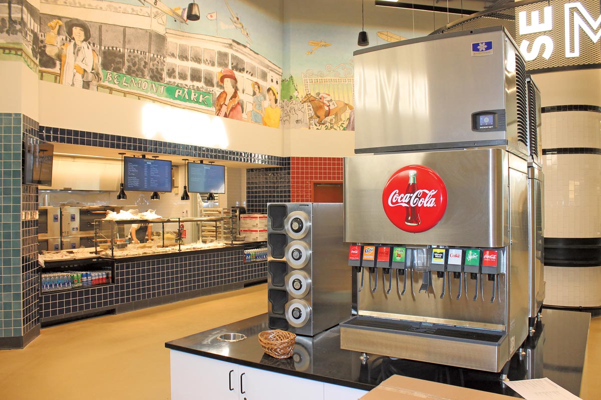 UBS Arena, Elmont, NY: Behind The Dining Options